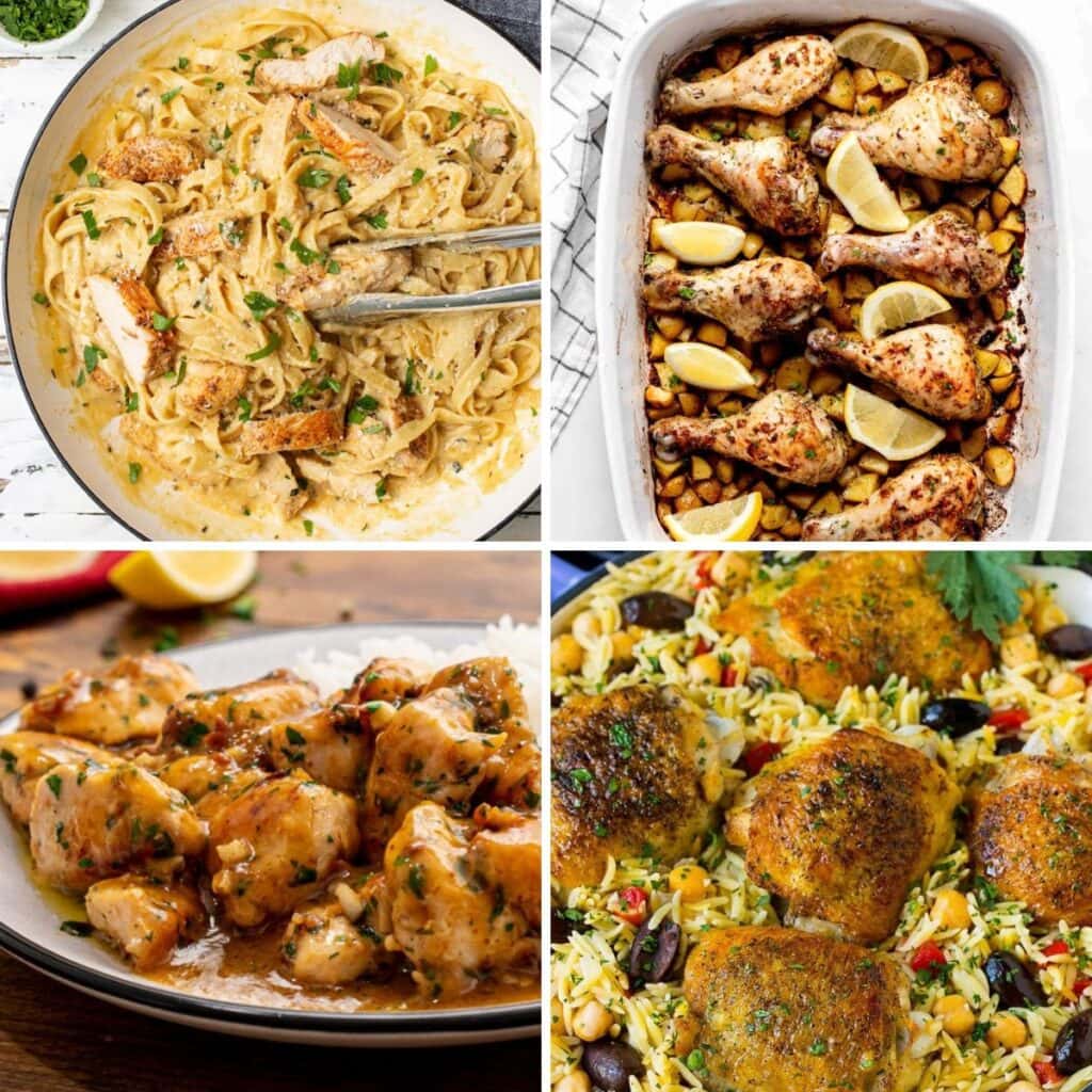 30 Easy Chicken Dinner Recipes For Busy Weeknights