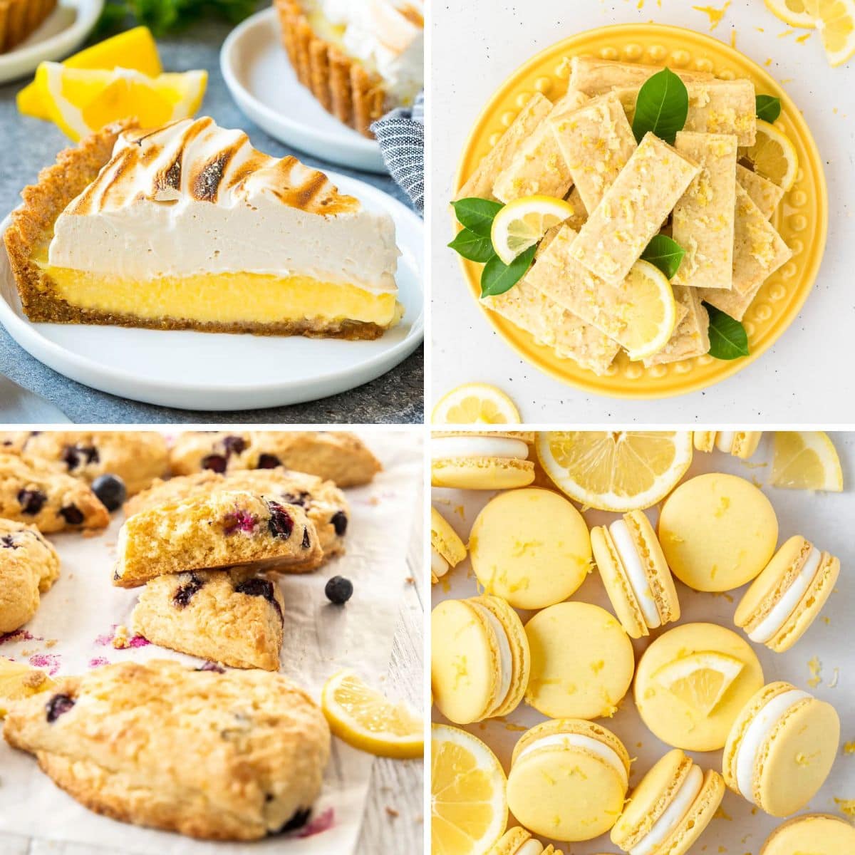 12 Lemon Dessert Recipes