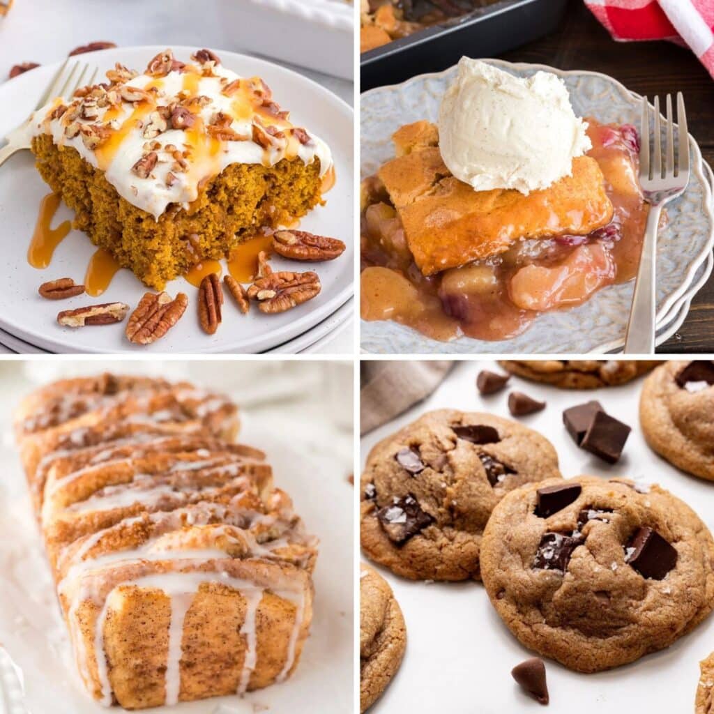 I wait all year for fall just to make these 12 desserts