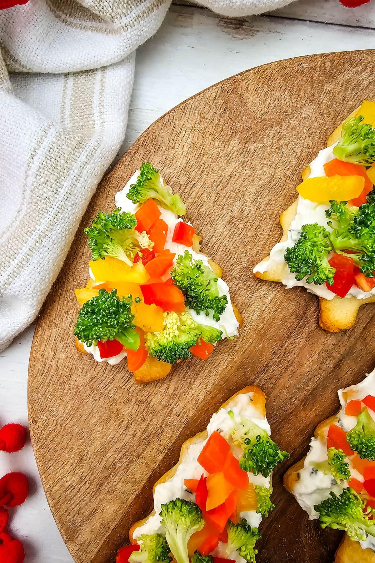 Christmas Tree Pizzas